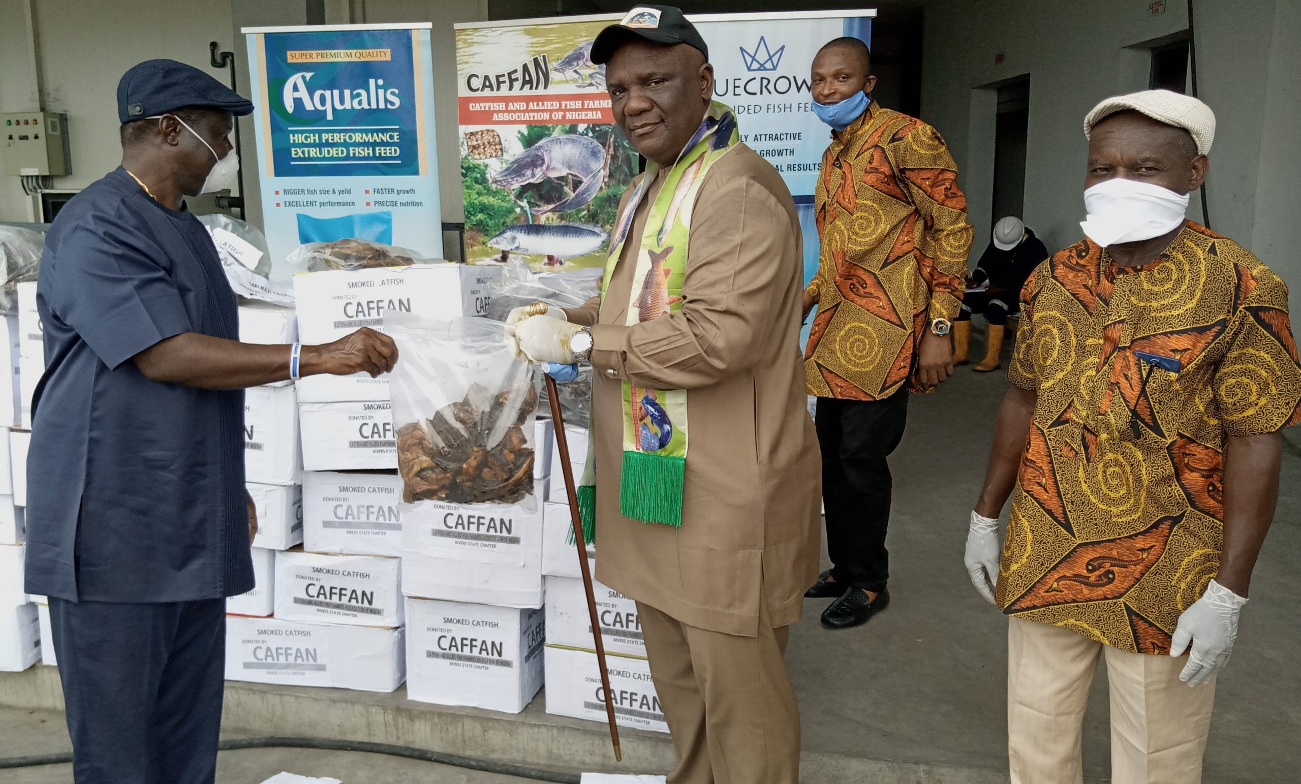 CAFFAN Donates COVID-19 Palliatives To State Governments - Mediacraft ...