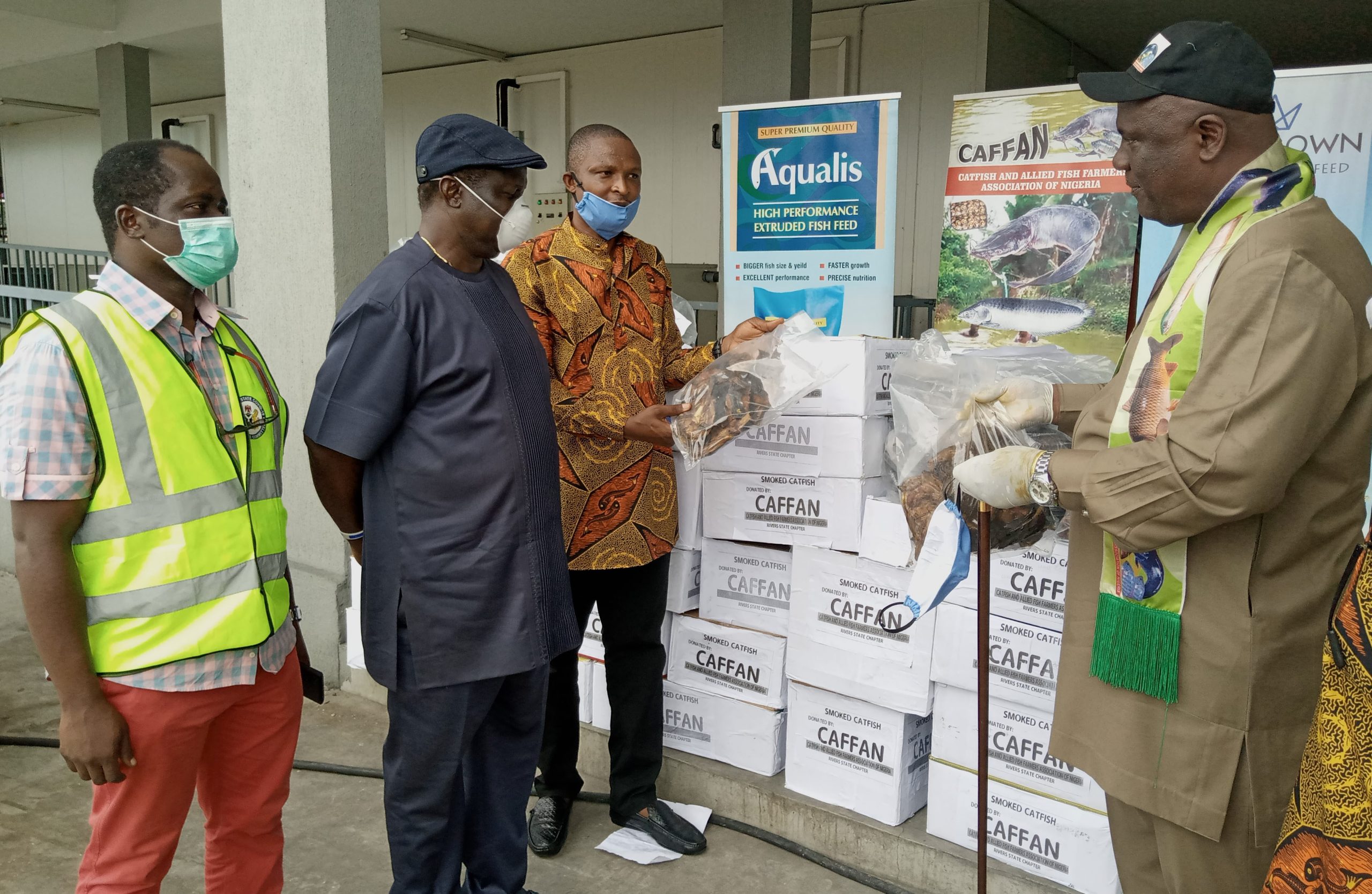 CAFFAN Donates Relief Material to Rivers Government 5 - Mediacraft ...